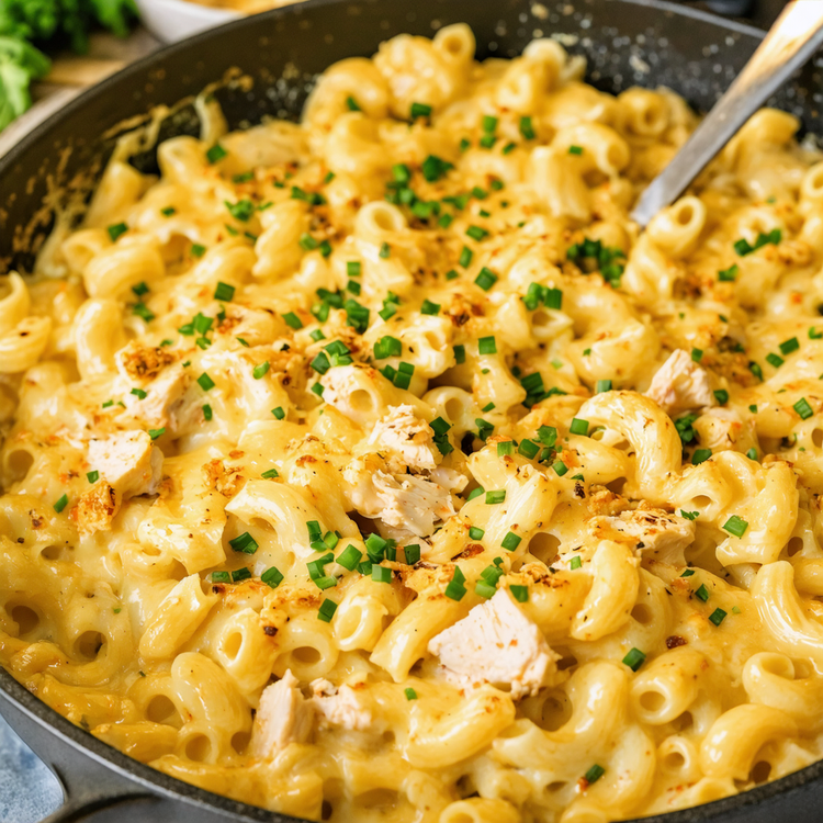 Cheesy Chicken Macaroni and Cheese – Gotham Steel