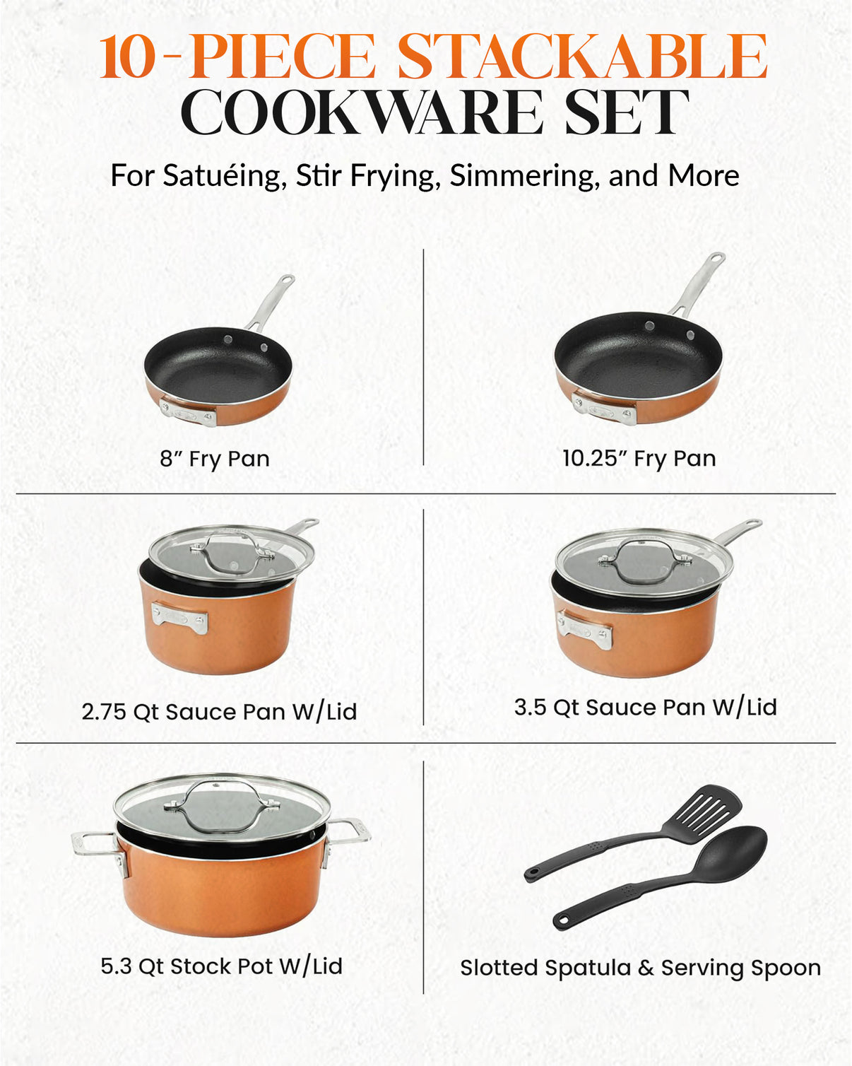 Stackmaster Cookware Bundle – Gotham Steel