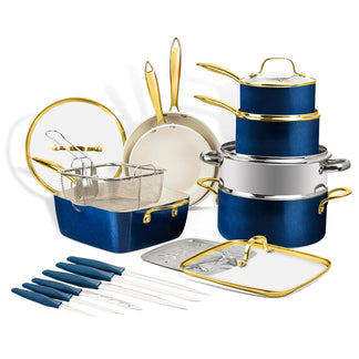 As Seen on TV - Gotham Steel Gold 20pc Cookware Special Offer!