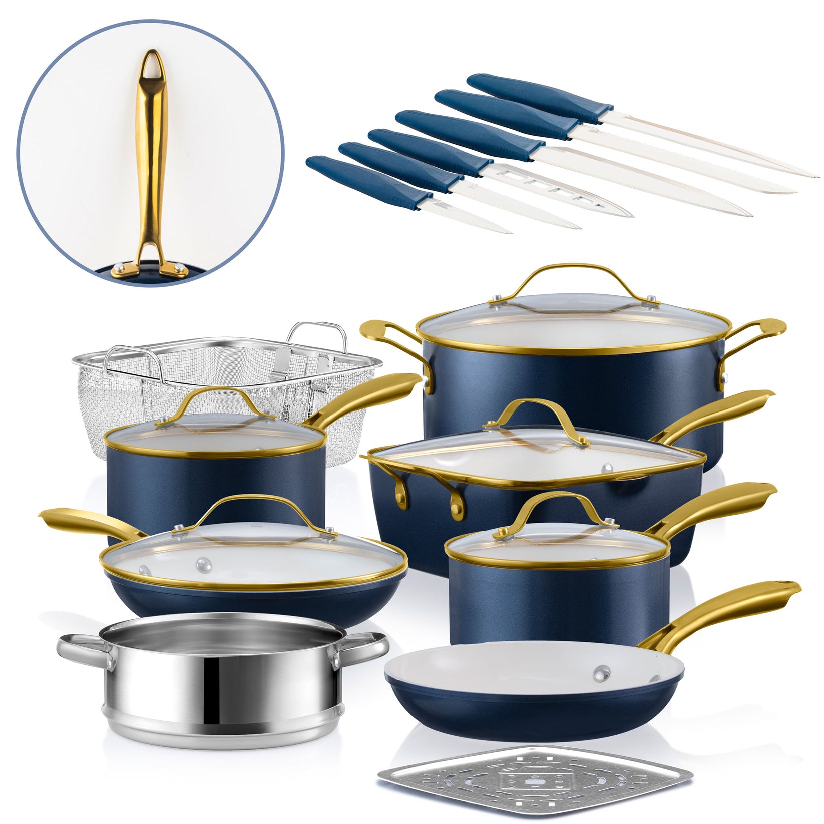 As Seen on TV - Gotham Steel Gold 20pc Cookware Special Offer!